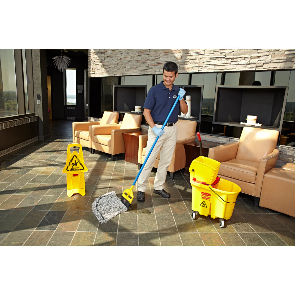 Rubbermaid Maximizer ™ Geniş Karışımlı Islak Paspas, Üniversal Kafa ...